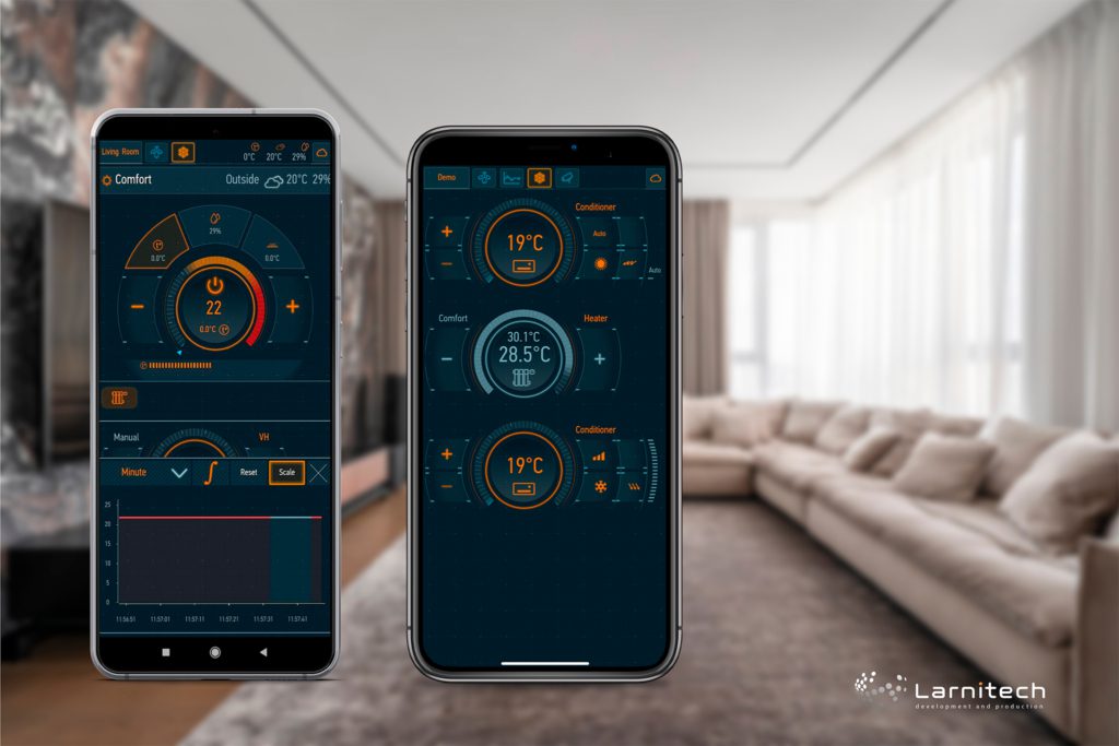 Climate-control and a smart house - Larnitech